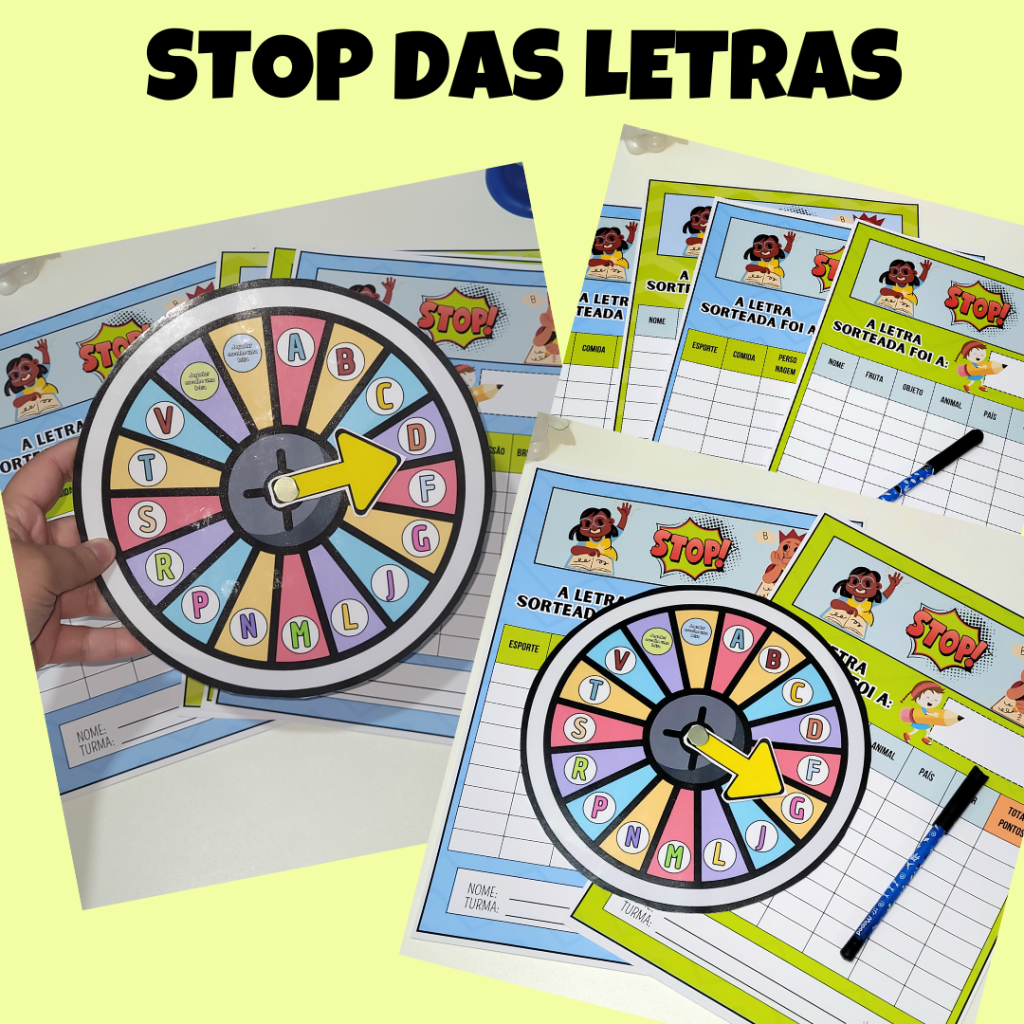 Stop das letras – Proff Joana: Recursos Pedagógicos