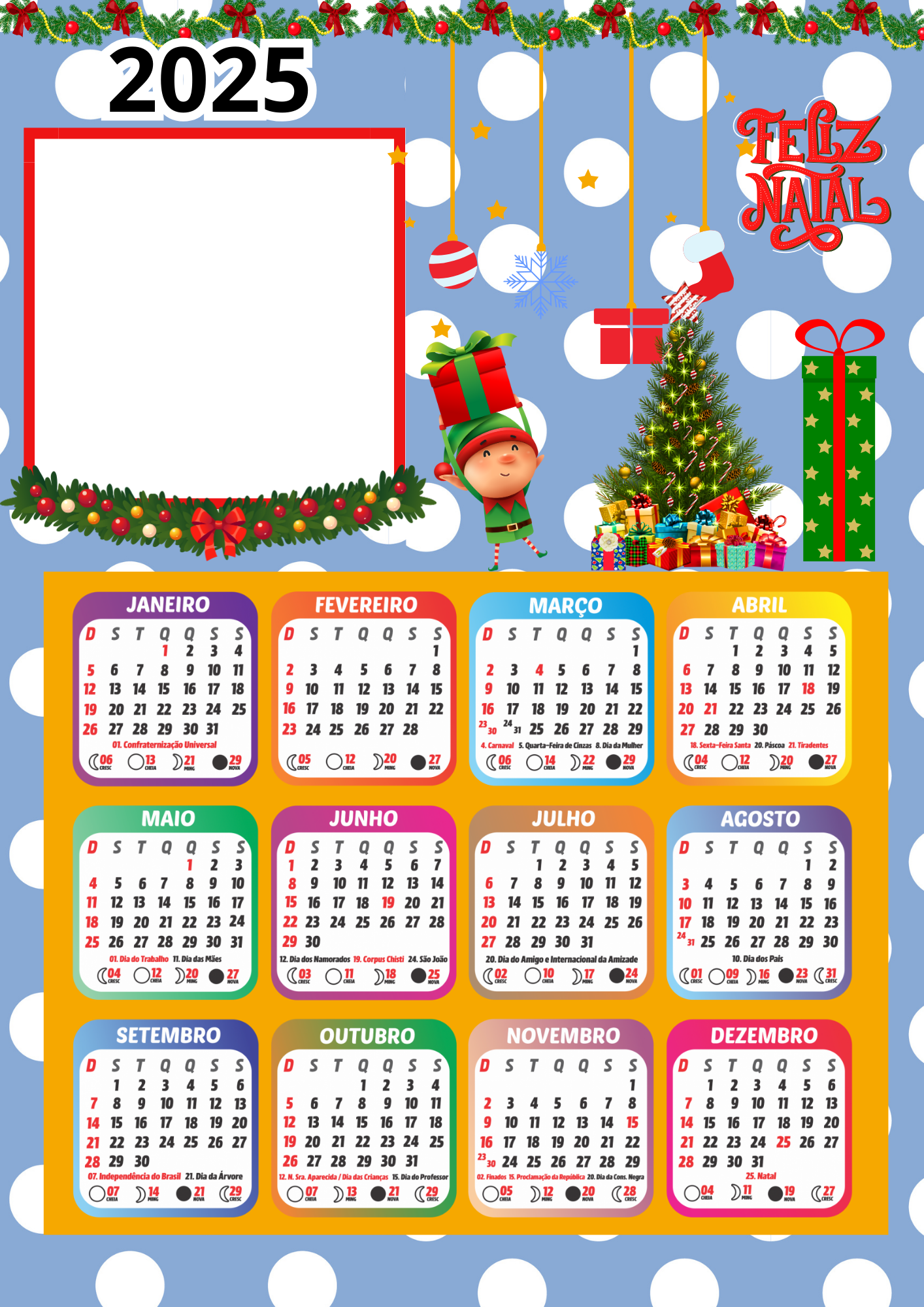 Calendário Natal – Proff Joana: Recursos Pedagógicos